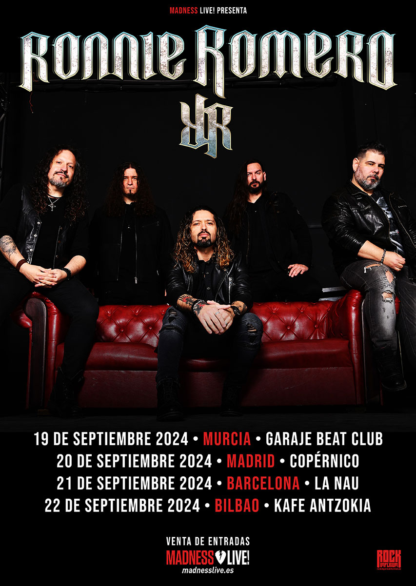 Event Ronnie Romero - 21/09/2024 - Barcelona - La Nau - Spain