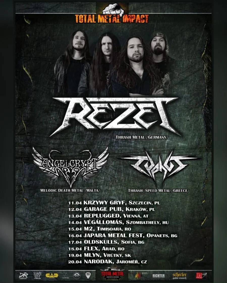 Rezet - Total Metal Impact Tour 2024 - 15/04/2024 - Timisoara - M2 ...
