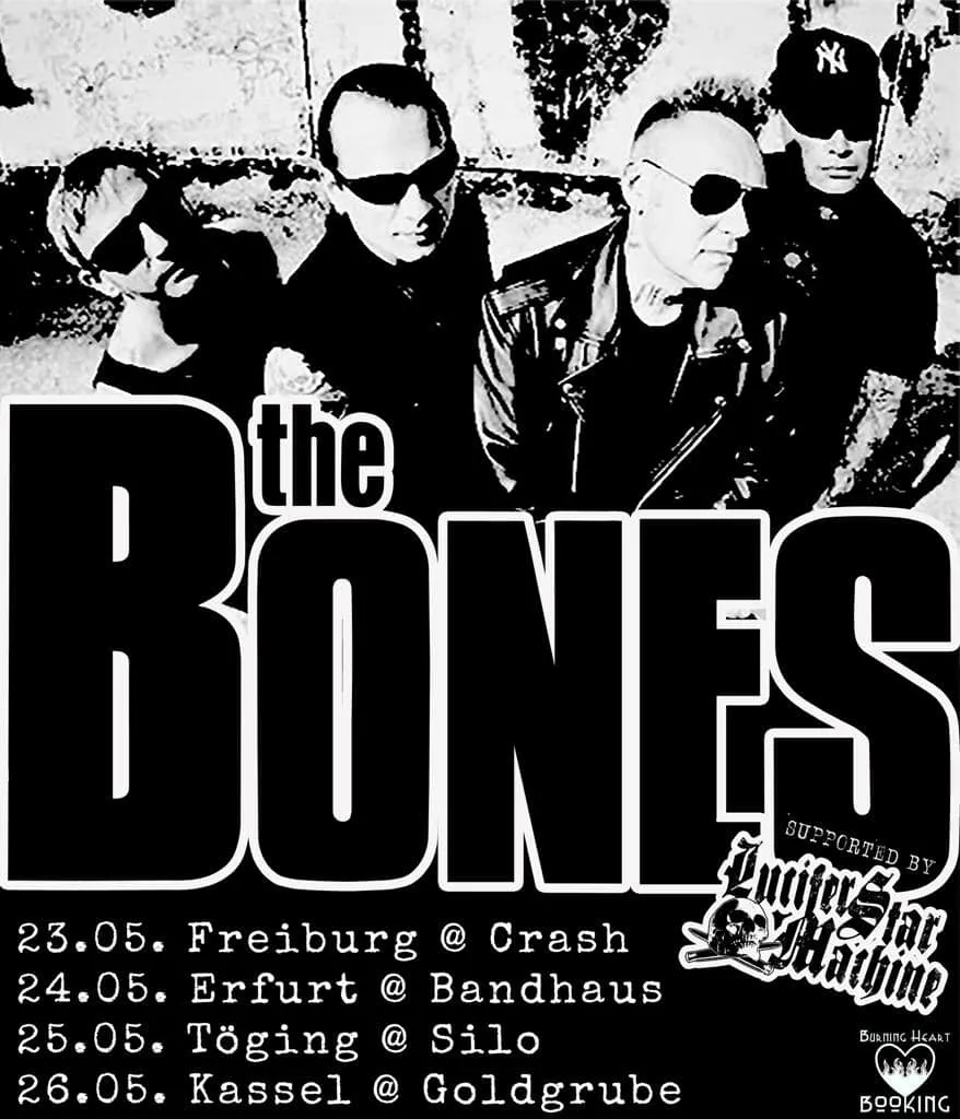 The Bones + Lucifer Star Machine - 26/05/2024 - Kassel - Goldgrube ...