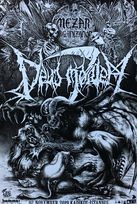 Deus Mortem - 02/11/2019 - Istanbul - KargART - Turkey