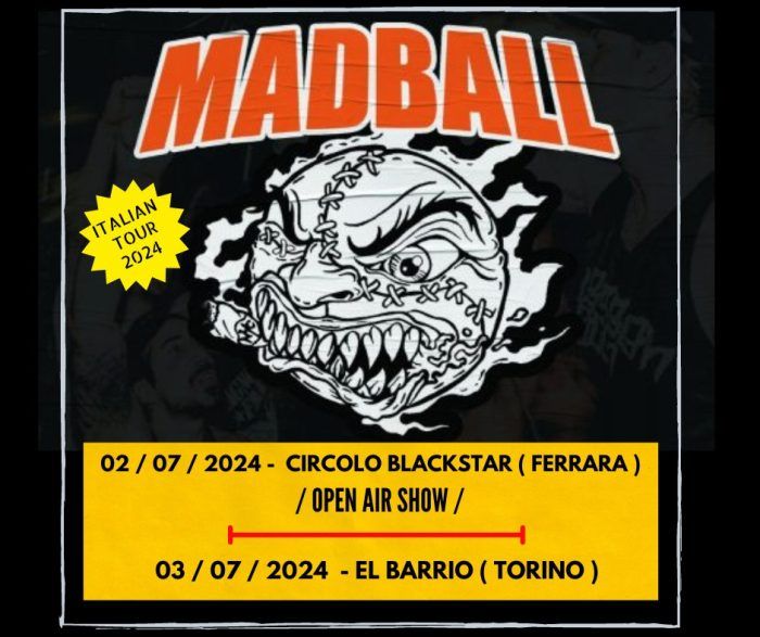 Event Madball - 03/07/2024 - Torino - El Barrio - Italy