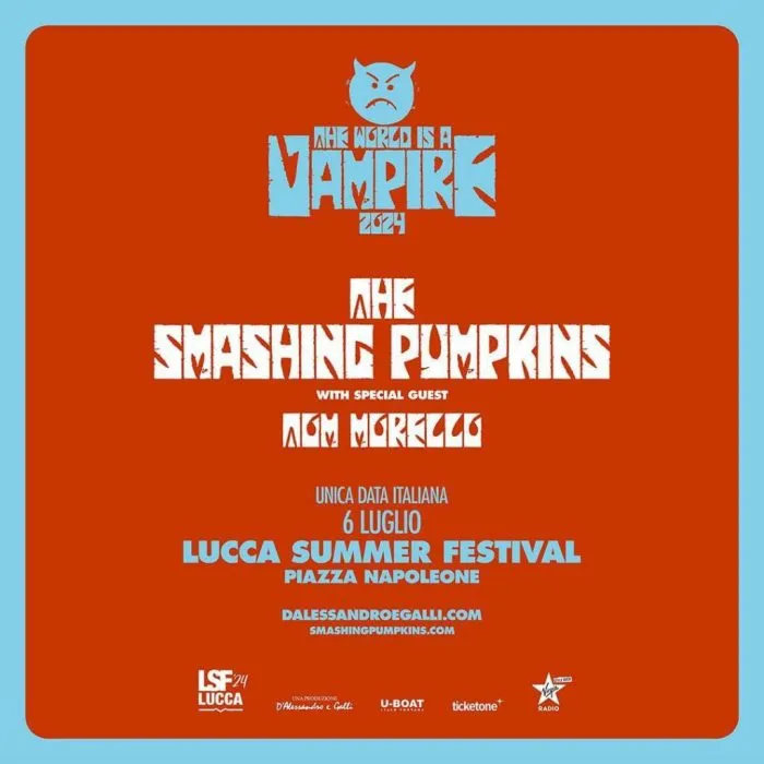 Event The Smashing Pumpkins - 06/07/2024 - Lucca - Lucca Summer ...