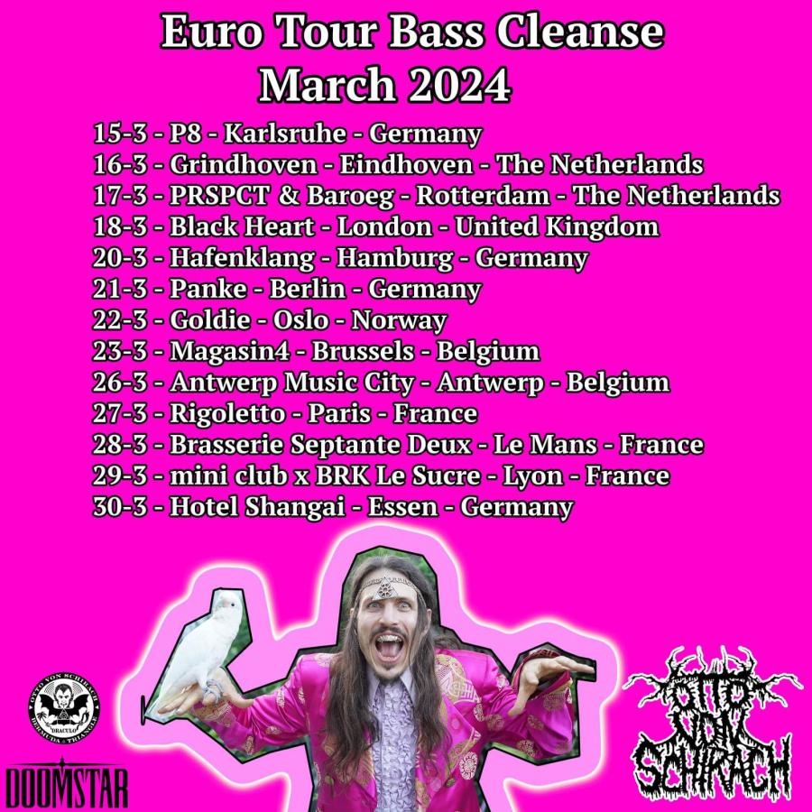 Otto Von Schirach - European Bass Cleanse March Tour 2024 - 22/03/2024 ...