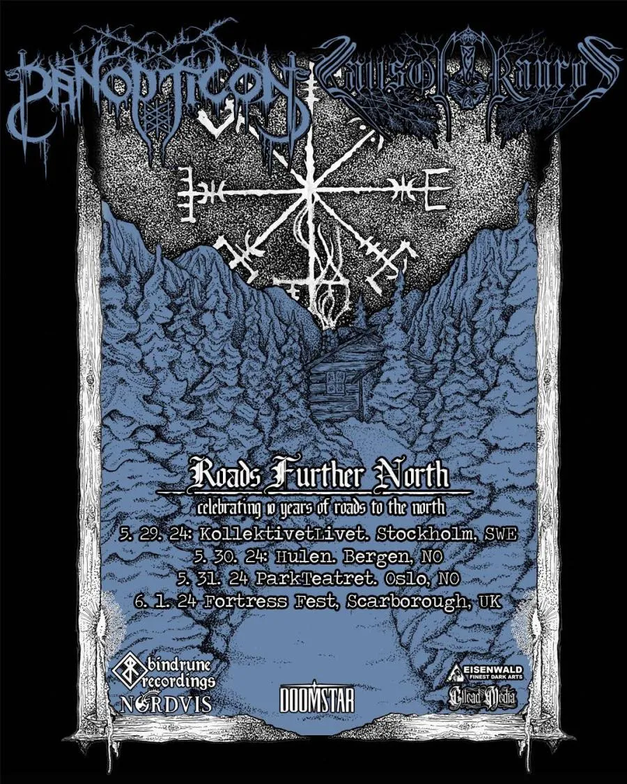 Panopticon + Falls of Rauros - Roads Further North Tour 2024 - 29/05/2024 - Stockholm ...