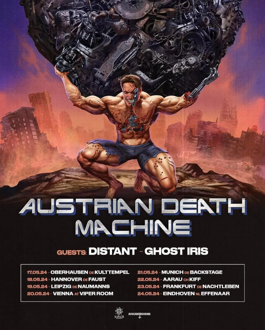 Event Austrian Death Machine - 22/05/2024 - Aarau - Kiff - Switzerland