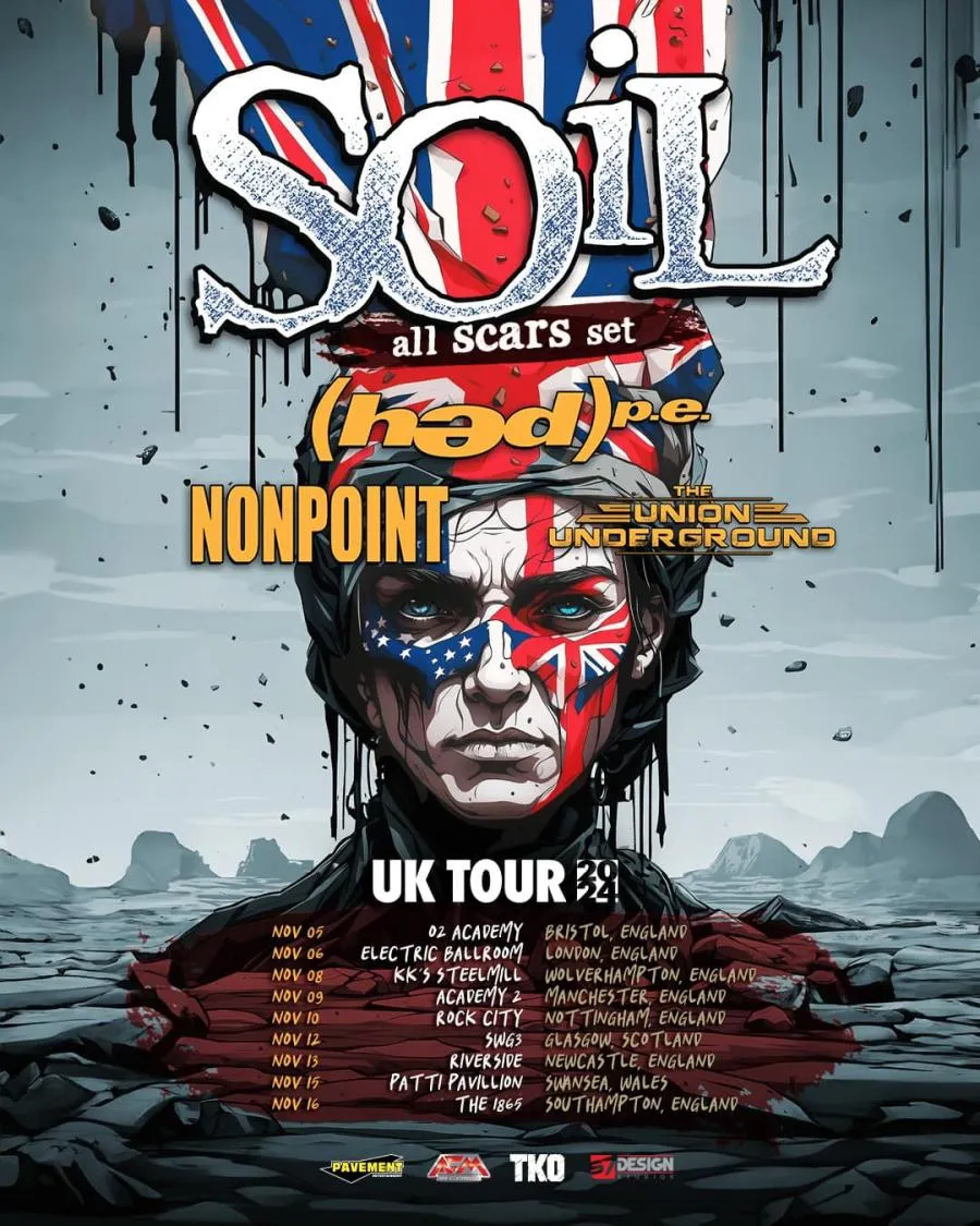 Event Soil - 12/11/2024 - Glasgow - SWG3 - United Kingdom