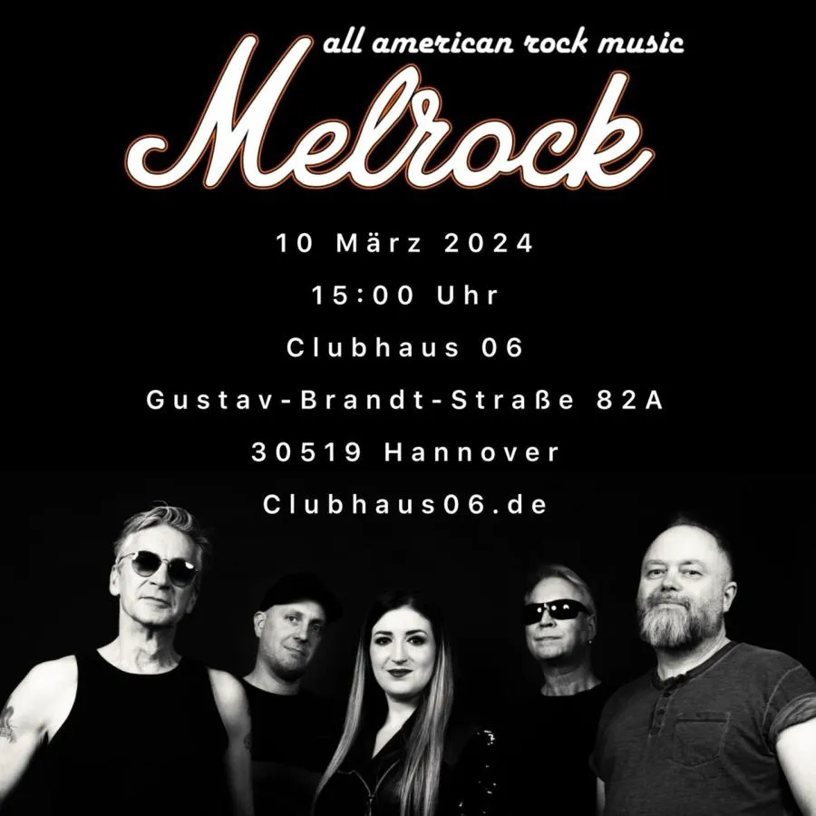 Event Melrock - 10/03/2024 - Hannover - Clubhaus 06 - Germany