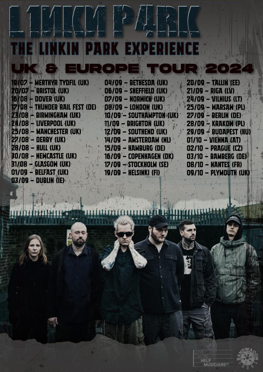 L1NKN P4RK - The Linkin Park Experience - 08/10/2024 - Nantes - Le ...