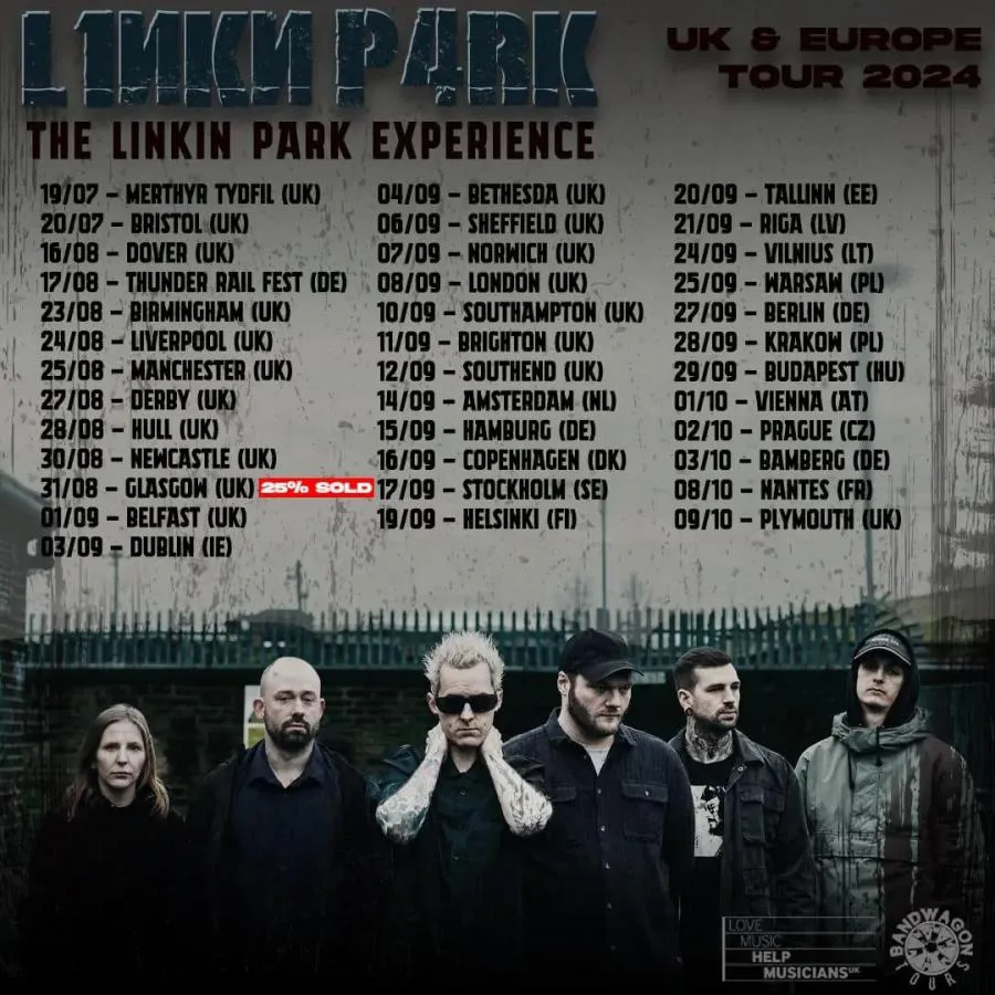 L1NKN P4RK - The Linkin Park Experience - 03/09/2024 - Dublin - Opium ...