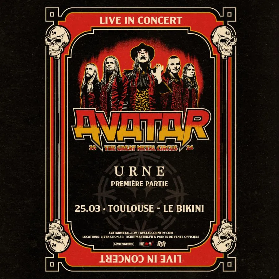 Event Avatar - 25/03/2024 - Toulouse - Le Bikini - France