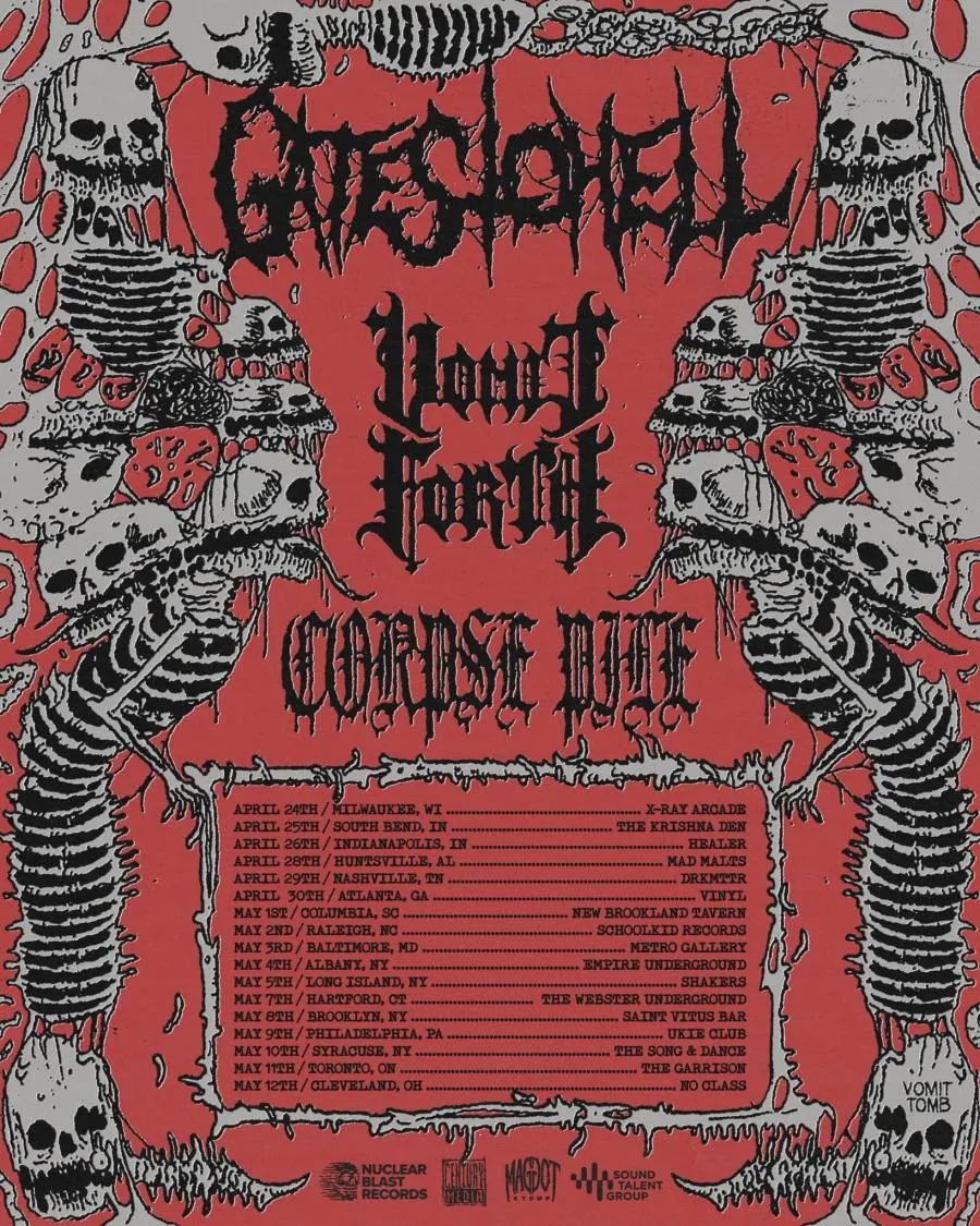 Event Gates to Hell + Vomit Forth + Corpse Pile - 07/05/2024 - Hartford ...