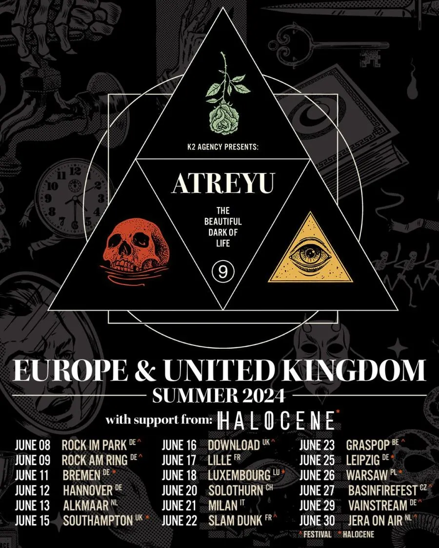 Event Atreyu - 26/06/2024 - Warsaw - Hybrydy - Poland