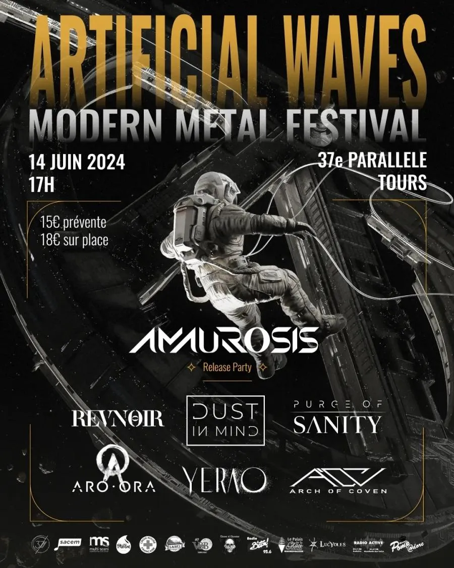 Artificial Waves 2024 - 14/06/2024 - Tours - Le 37e Parallèle - France