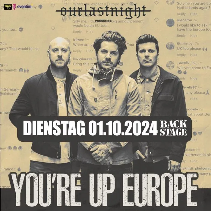 Event Our Last Night - 01/10/2024 - München - Backstage - Germany