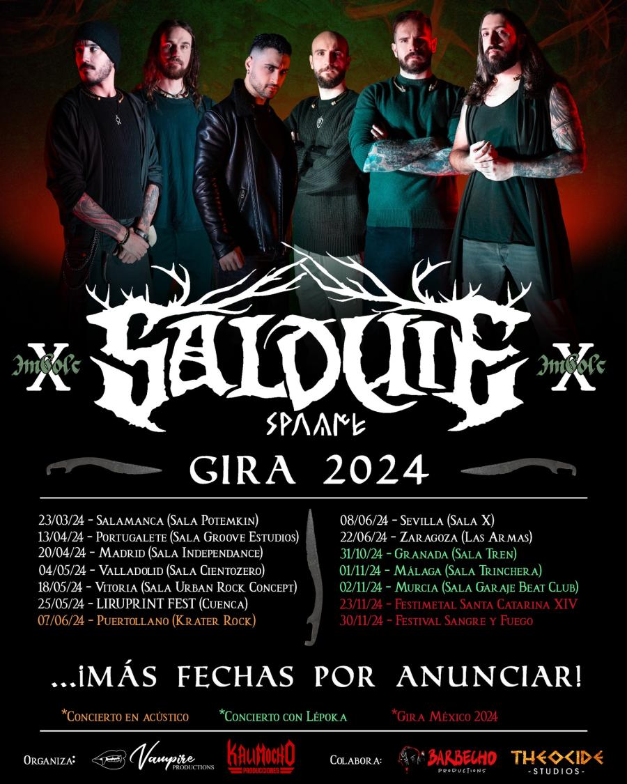 Salduie Gira Imbolc X Aniversario - 08/06/2024 - Sevilla - Sala X - Spain