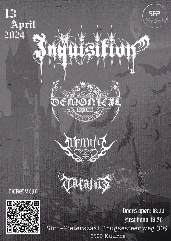 Inquisition + Demonical - Titans of Darkness Tour 2024 - 13/04/2024 ...