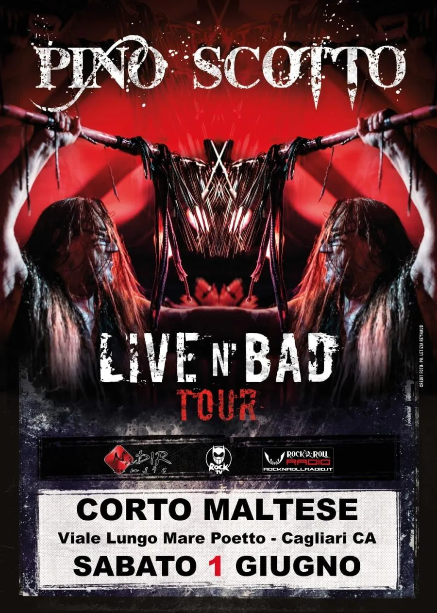Event Pino Scotto - 01/06/2024 - Cagliari - Corto Maltese - Italy