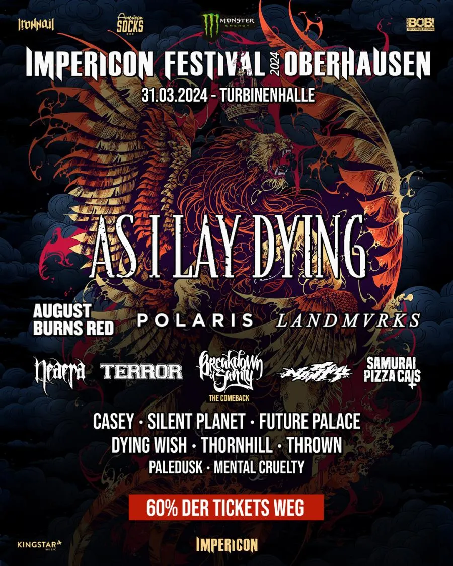 Impericon Festival 2024 - 31/03/2024 - Oberhausen - Turbinenhalle - Germany