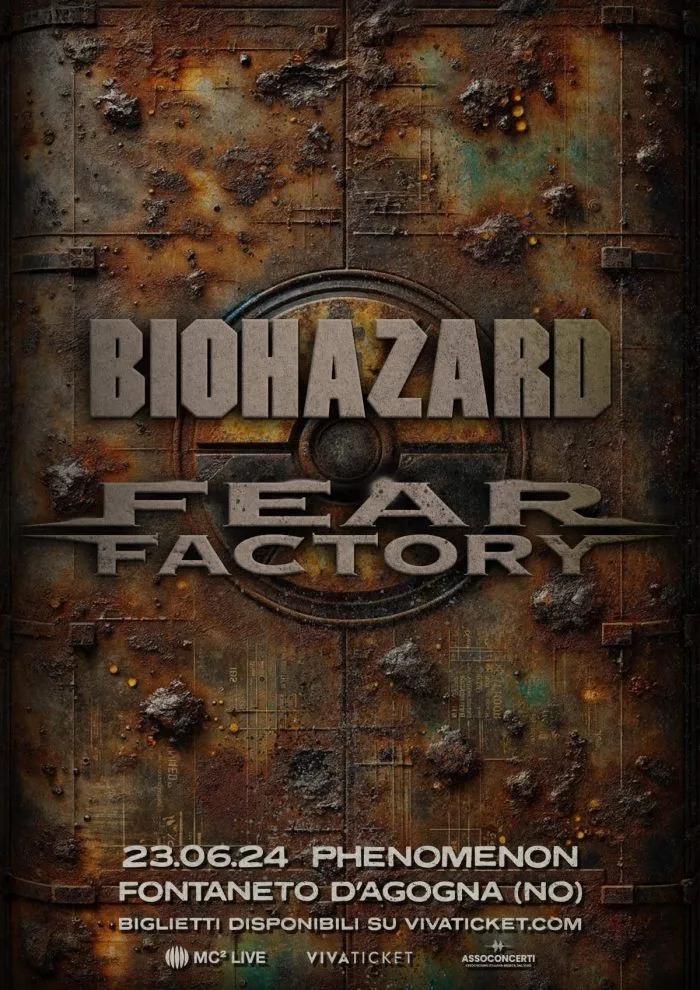 Biohazard + Fear Factory - 23/06/2024 - Fontaneto d'Agogna - Phenomenon ...