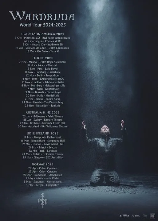 Event Wardruna - 16/11/2024 - Nürnberg - Meistersingerhalle - Germany