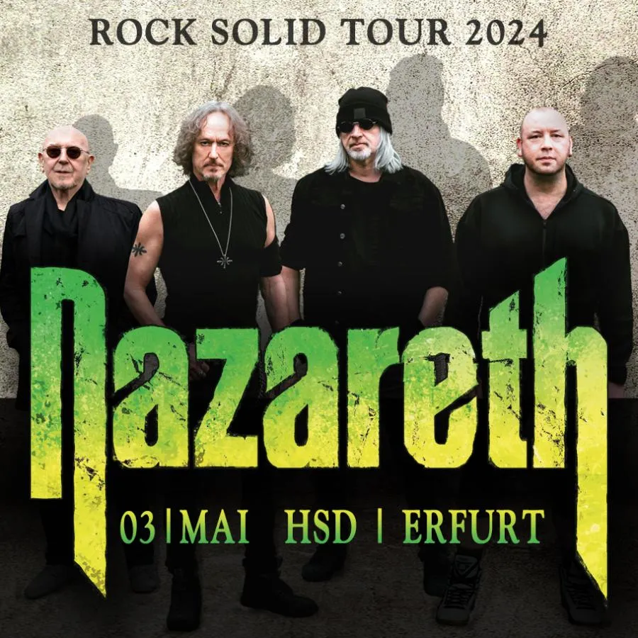 Event Nazareth - 03/05/2024 - Erfurt - Museumskeller + HsD - Germany
