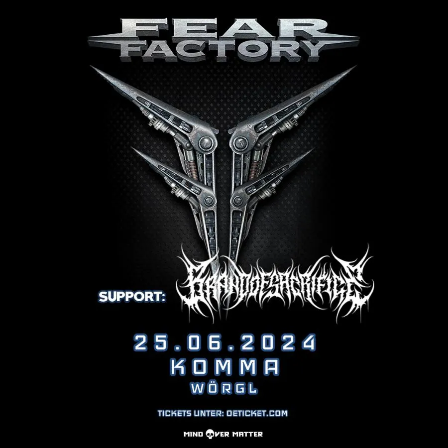 Event Fear Factory - 25/06/2024 - Wörgl - Komma - Austria