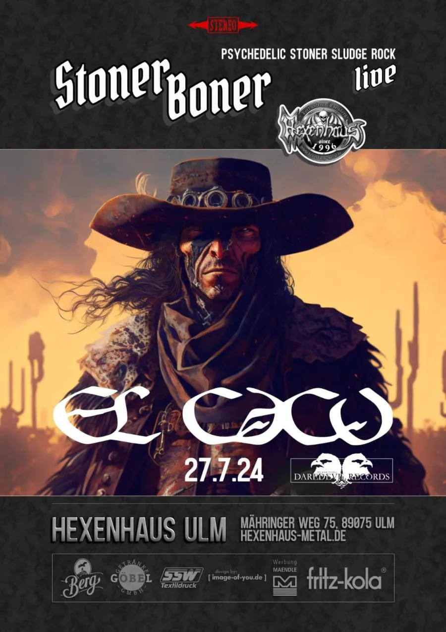 Event El Caco - 27/07/2024 - Ulm - Hexenhaus - Germany