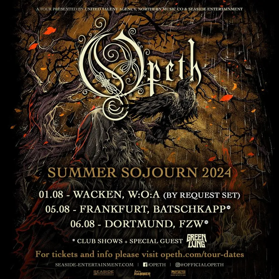 Event Opeth - 06/08/2024 - Dortmund - FZW - Germany