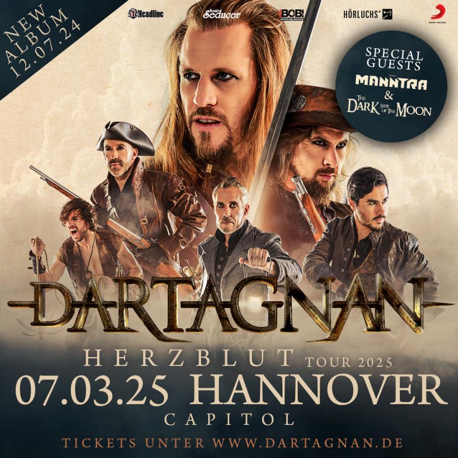 Event Dartagnan - 07/03/2025 - Hannover - Capitol - Germany
