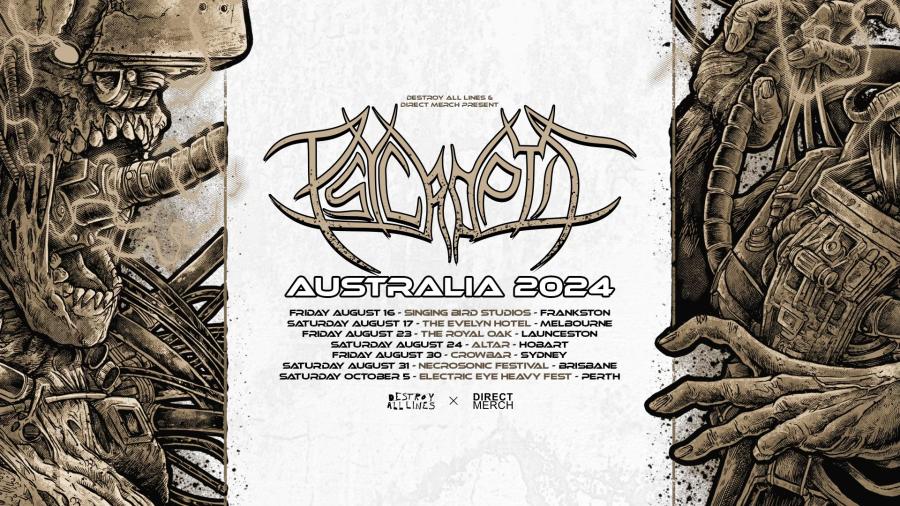 Event Psycroptic - 24/08/2024 - Hobart - Altar - Australia