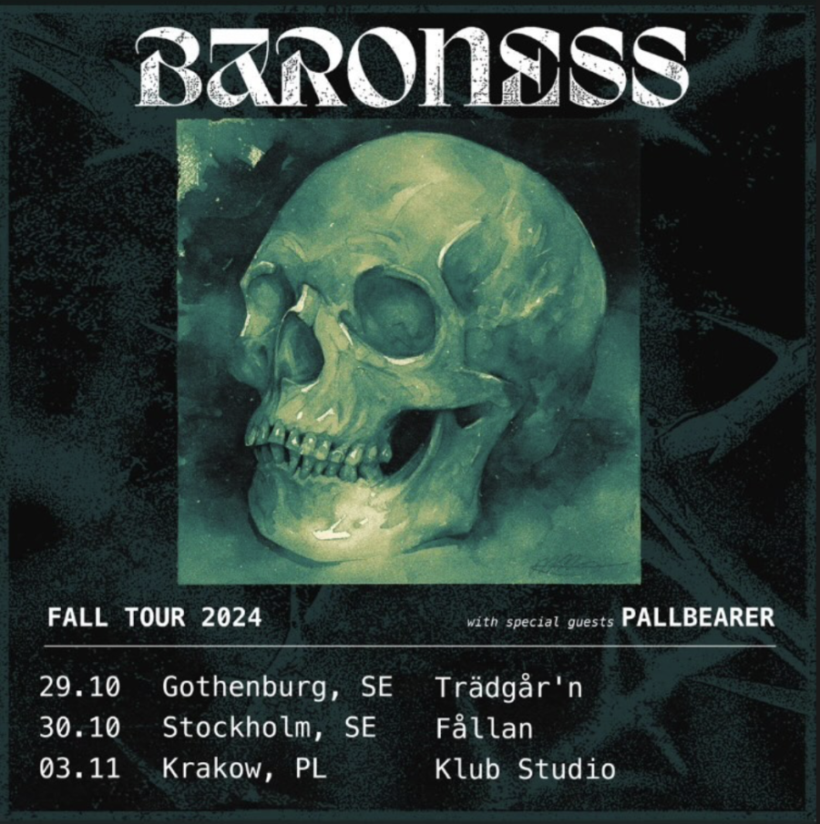 Baroness - Fall Tour 2024 - 30/10/2024 - Stockholm - Fållan - Sweden