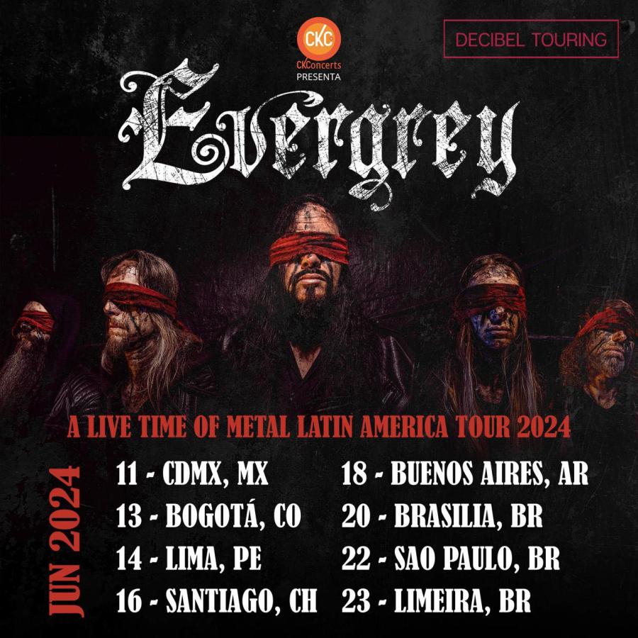 Event Evergrey - 14/06/2024 - Lima - Teatro Kantaro - Peru