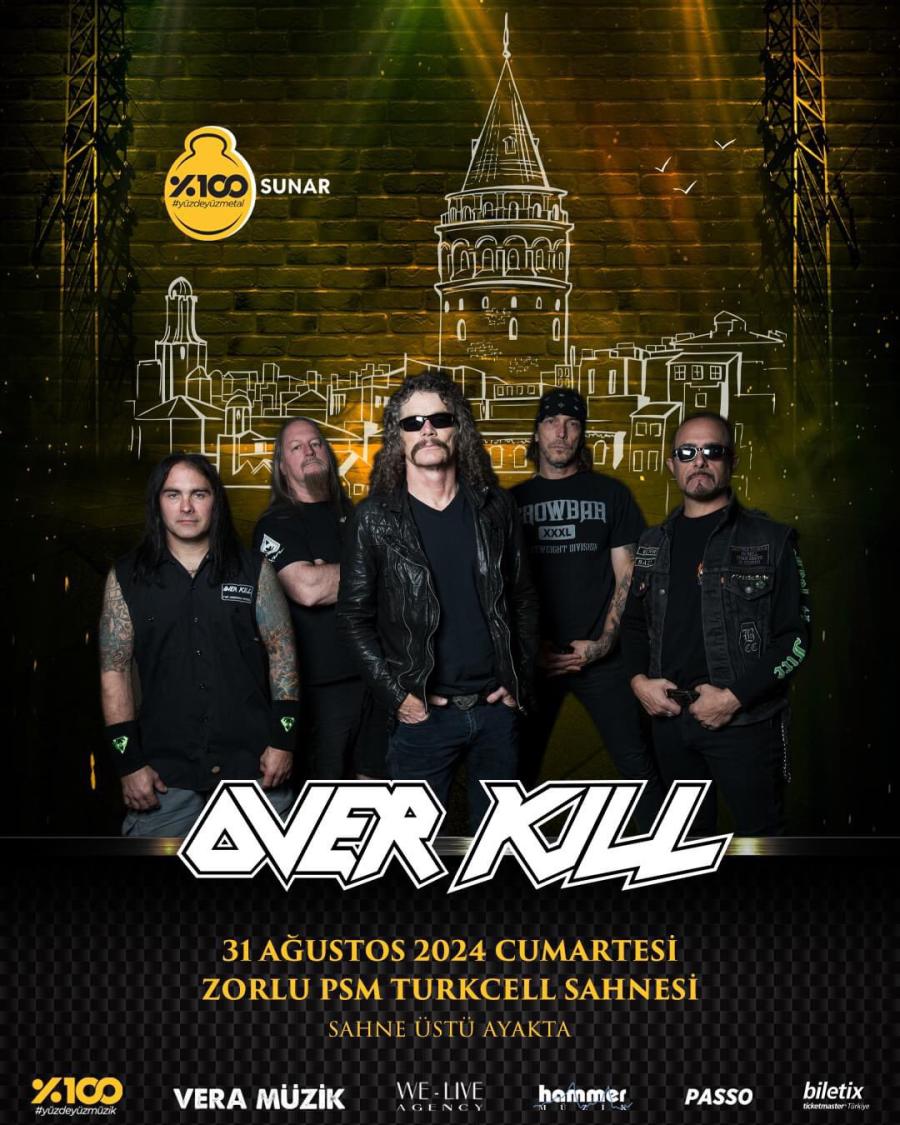 Event Overkill - 31/08/2024 - İstanbul - Zorlu PSM Turkcell Stage - Turkey