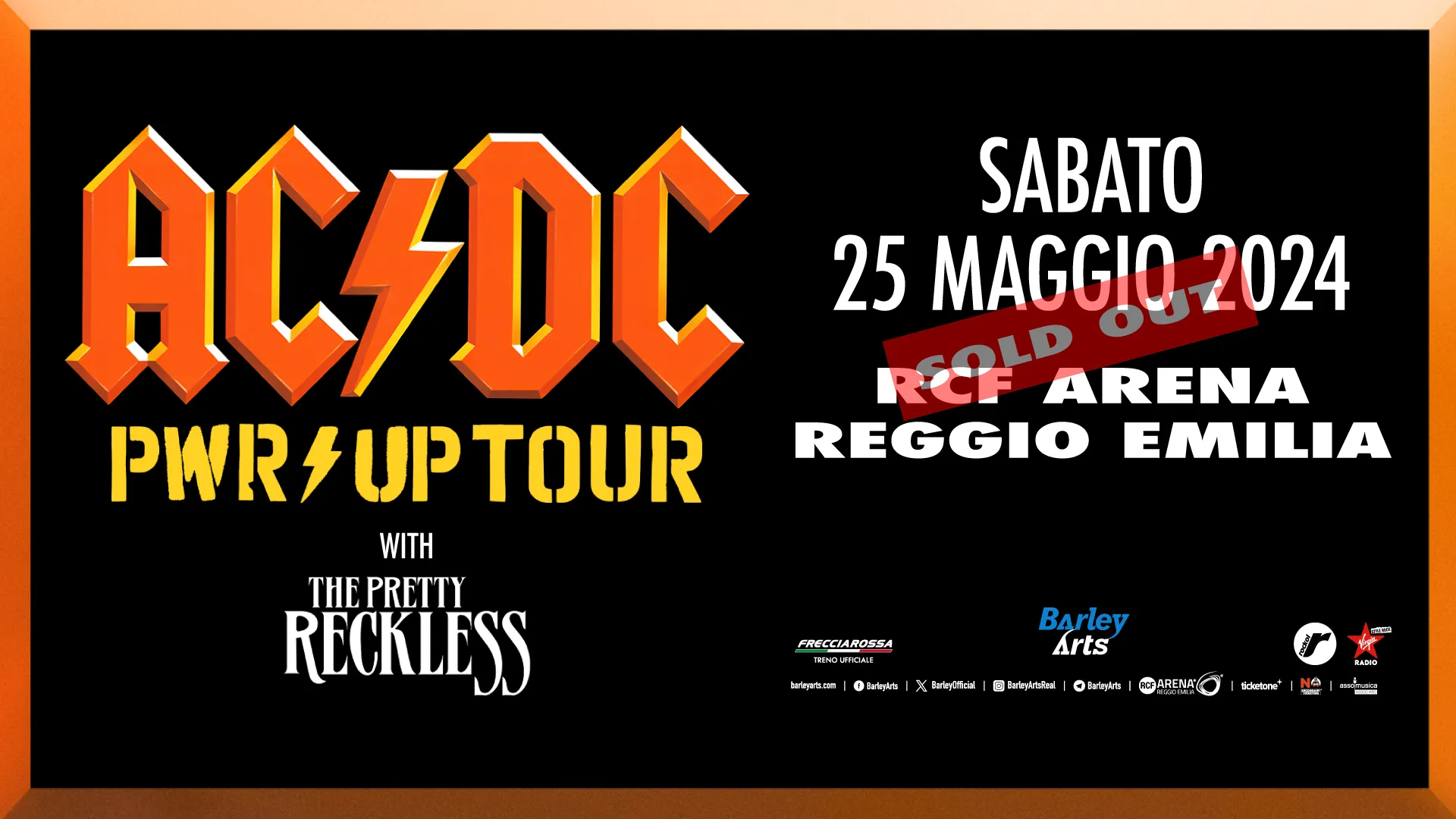 Event AC/DC - 25/05/2024 - Reggio Emilia - RCF Arena - Italy