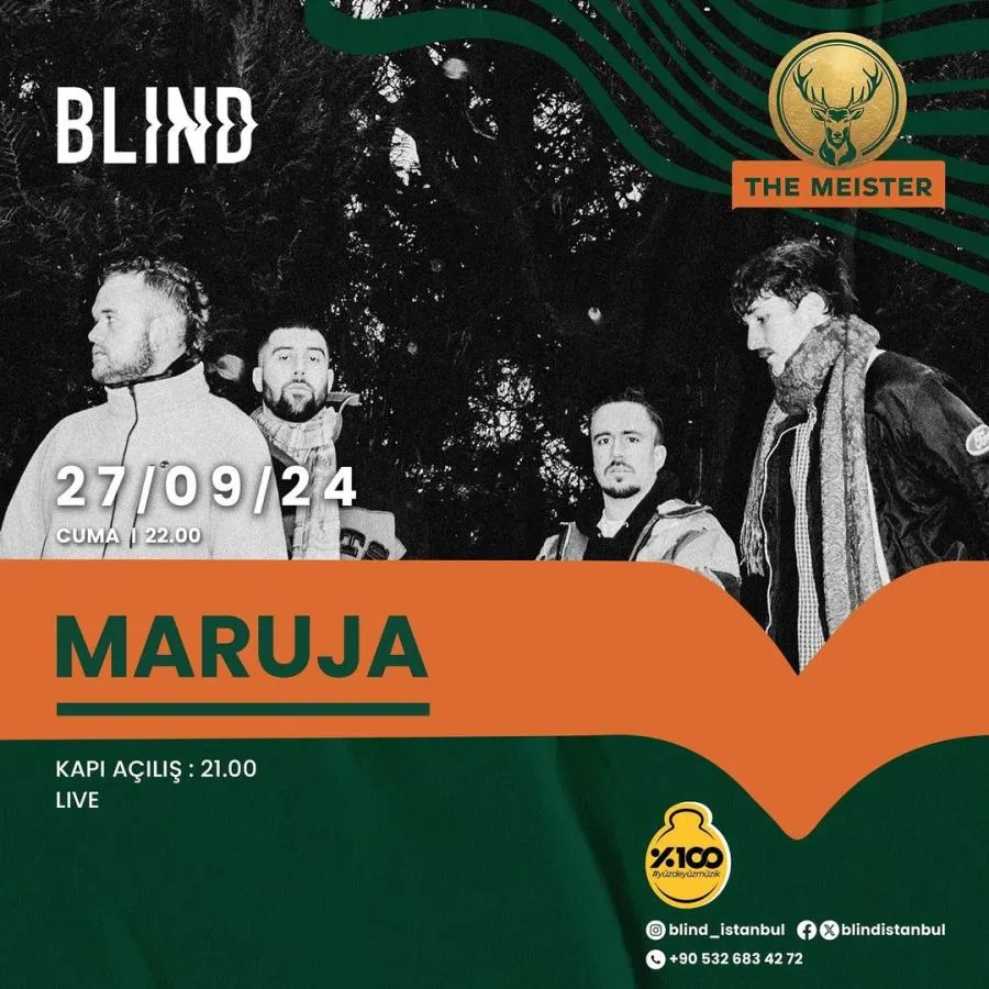 Event Maruja - 27/09/2024 - Istanbul - Blind - Turkey
