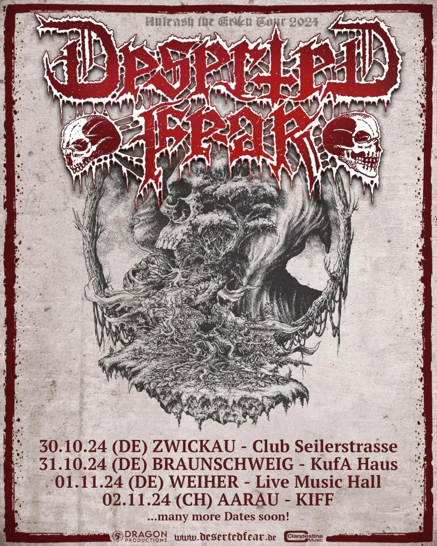 Event Deserted Fear - 02/11/2024 - Aarau - Kiff - Switzerland