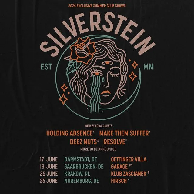 Event Silverstein - 26/06/2024 - Nürnberg - Hirsch - Germany