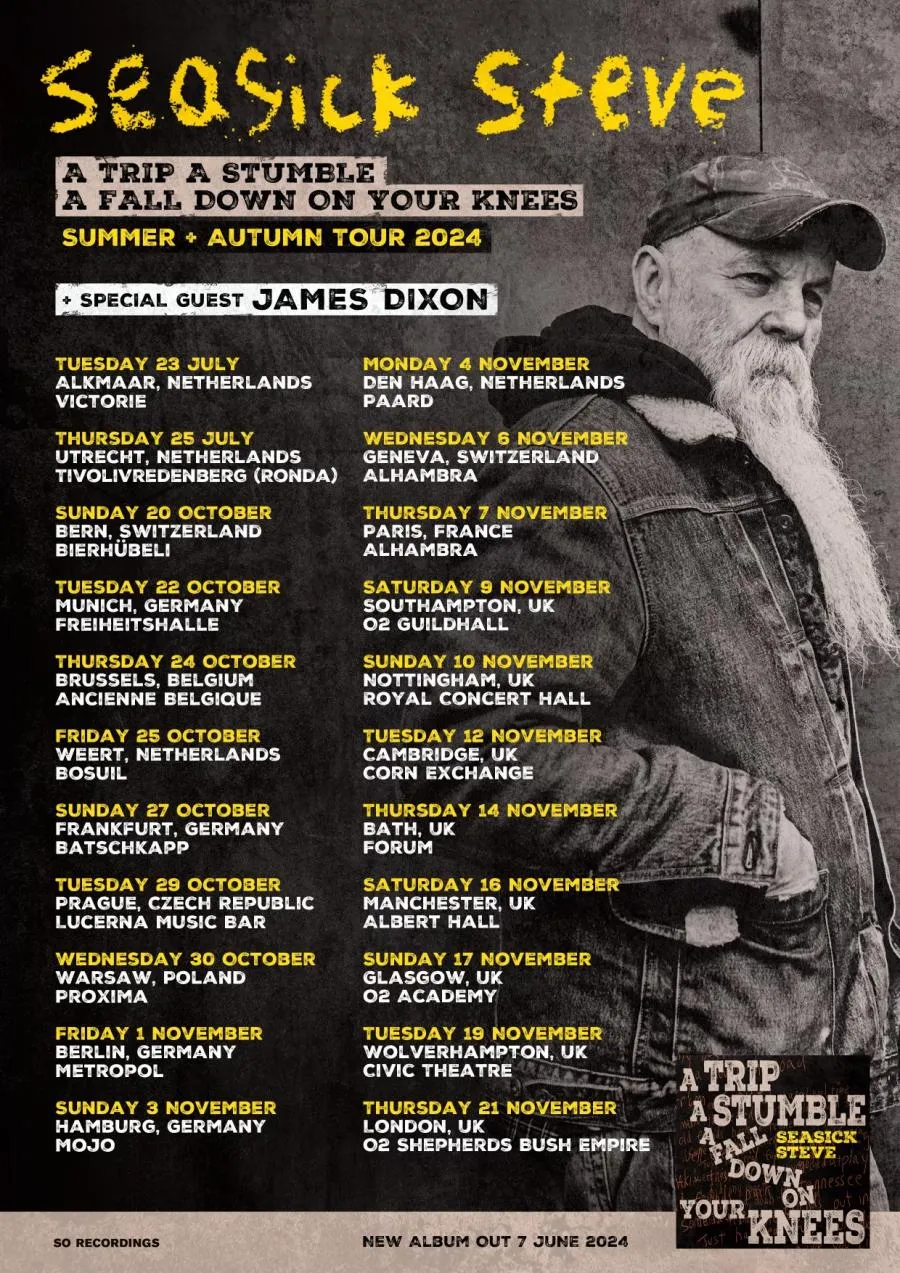 Event Seasick Steve - 20/10/2024 - Bern - Bierhübeli - Switzerland