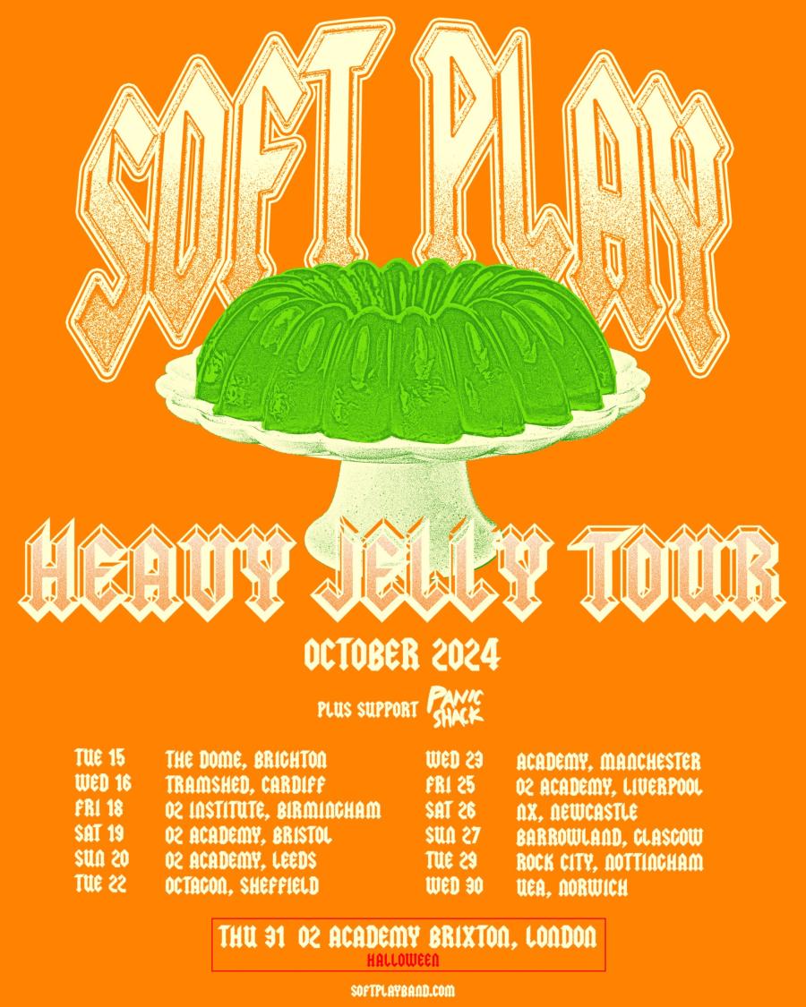 Soft Play - Heavy Jelly Tour 2024 - 20/10/2024 - Leeds - O2 Academy ...