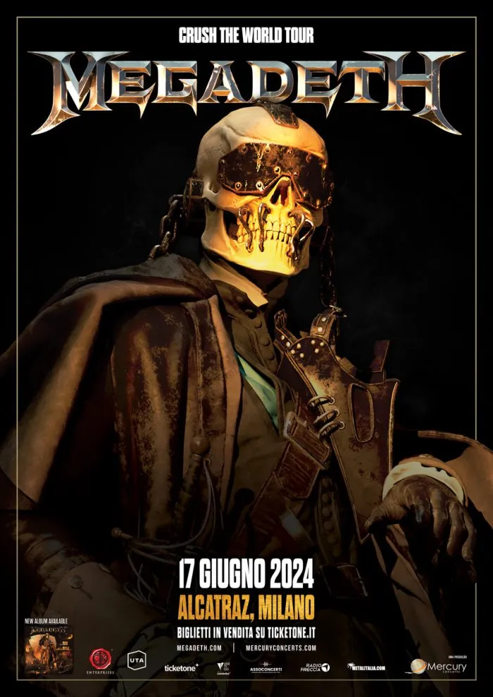 Event Megadeth - 17/06/2024 - Milano - Alcatraz - Italy