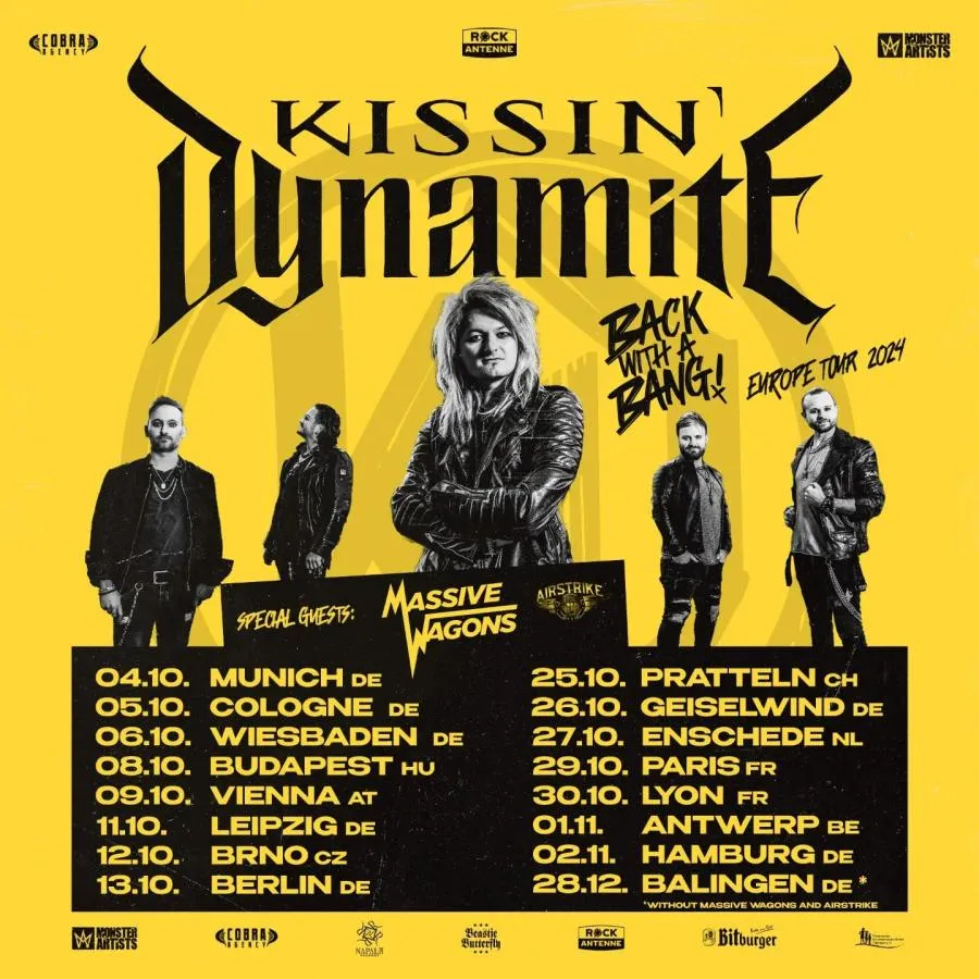 Event Kissin' Dynamite - 27/10/2024 - Enschede - Metropool - Netherlands