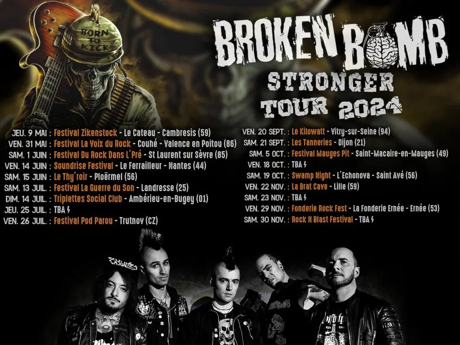 Event Broken Bomb - 21/09/2024 - Dijon - Les Tanneries - France