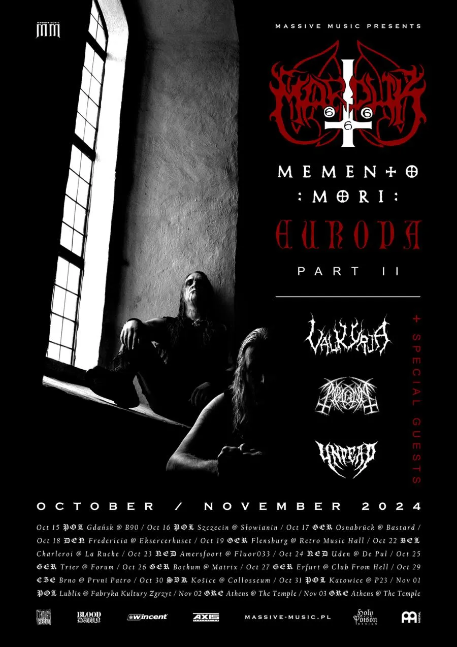 Event Marduk - 30/10/2024 - Kosice - Collosseum - Slovakia