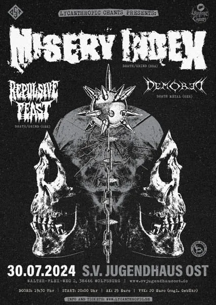 Event Misery Index - 30/07/2024 - Wolfsburg - Juha Ost - Germany