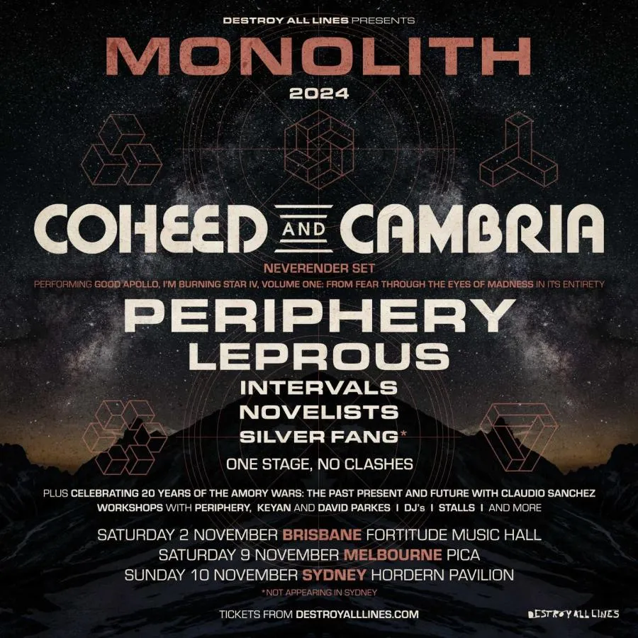 Monolith 2024 - 02/11/2024 - Brisbane (Fortitude Valley) - Fortitude Music Hall - Australia