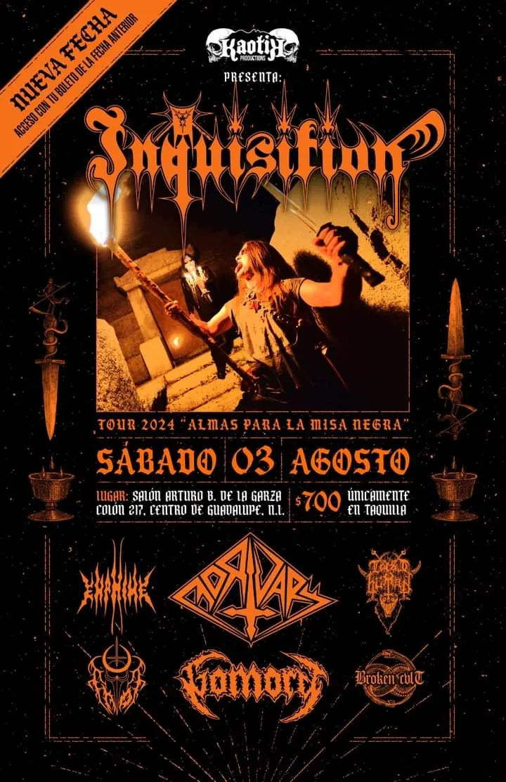 Event Inquisition - 03/08/2024 - Guadalupe - Logia Arturo B. de la ...