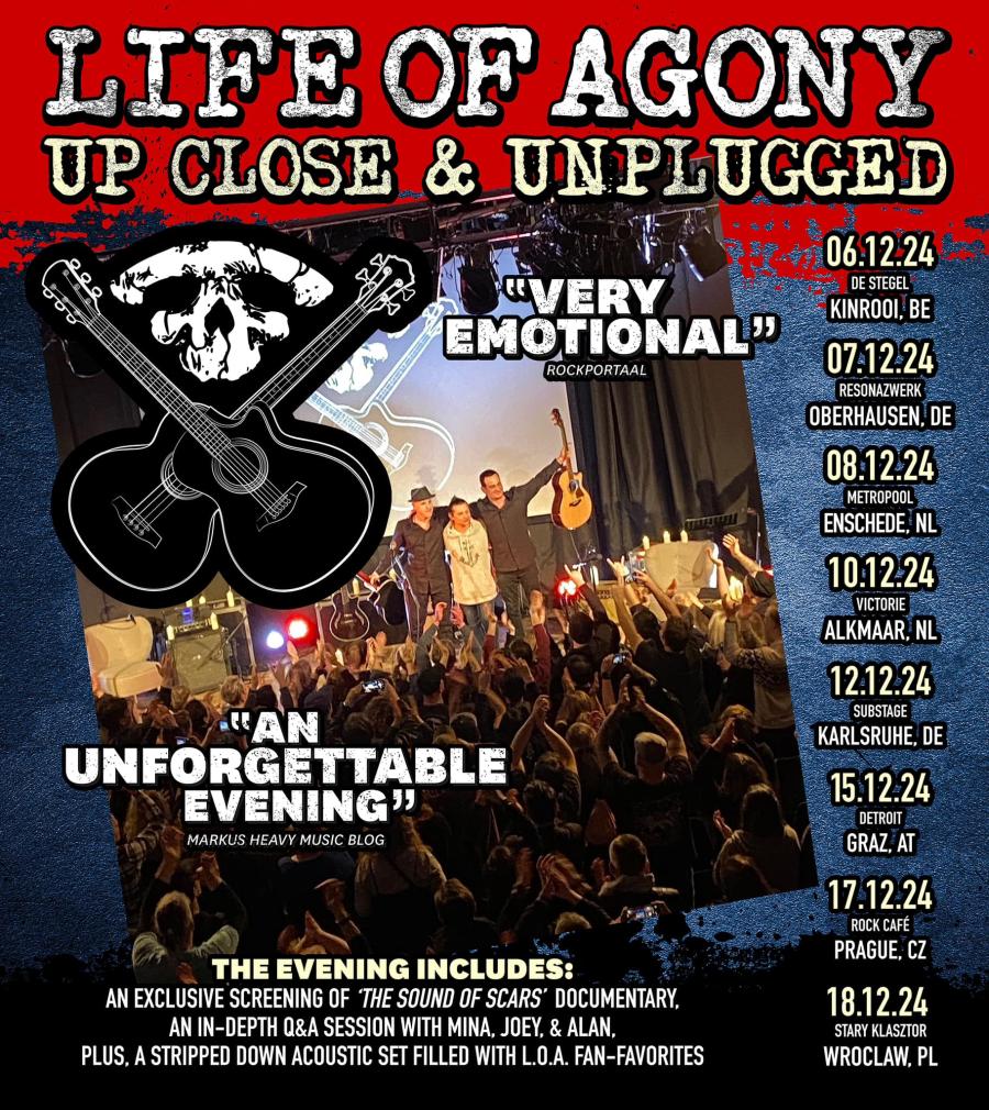 Event Life Of Agony - 07/12/2024 - Oberhausen - Resonanzwerk - Germany