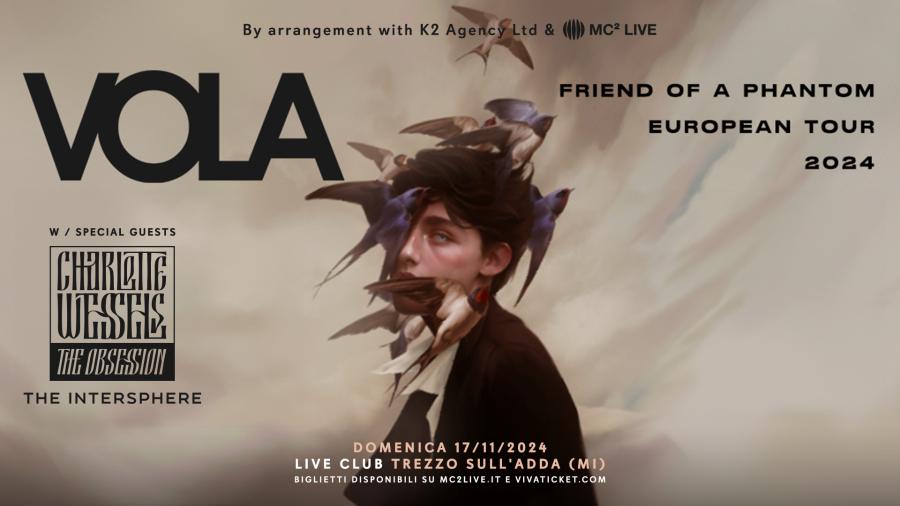 Event Vola - 17/11/2024 - Milano (Trezzo sull’Adda) - Live Music Club ...