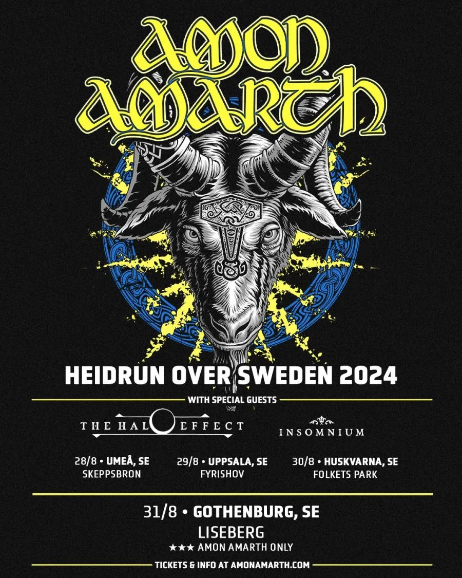 Amon Amarth - Europe Tour 2024 - 28/08/2024 - Umeå - Skeppsbron - Sweden