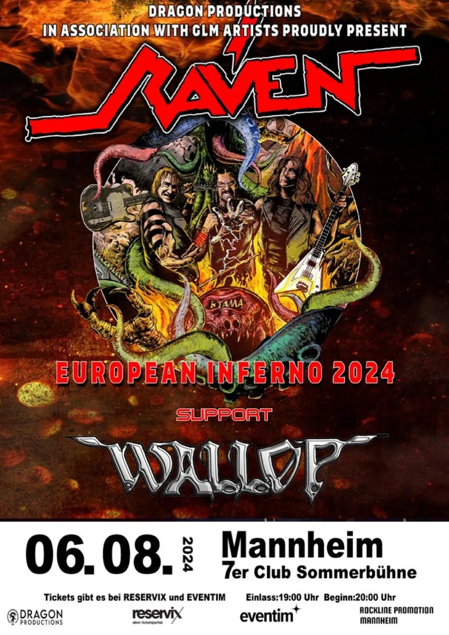 Event Raven - 06/08/2024 - Mannheim - 7er Club - Germany